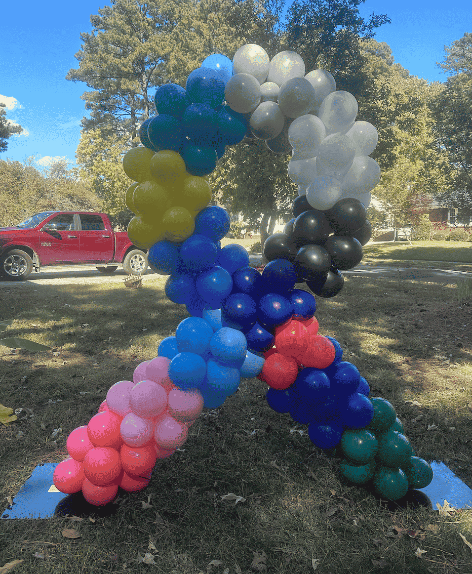 Breast Cancer Ribbon - PARTY BALLOONS BY Q