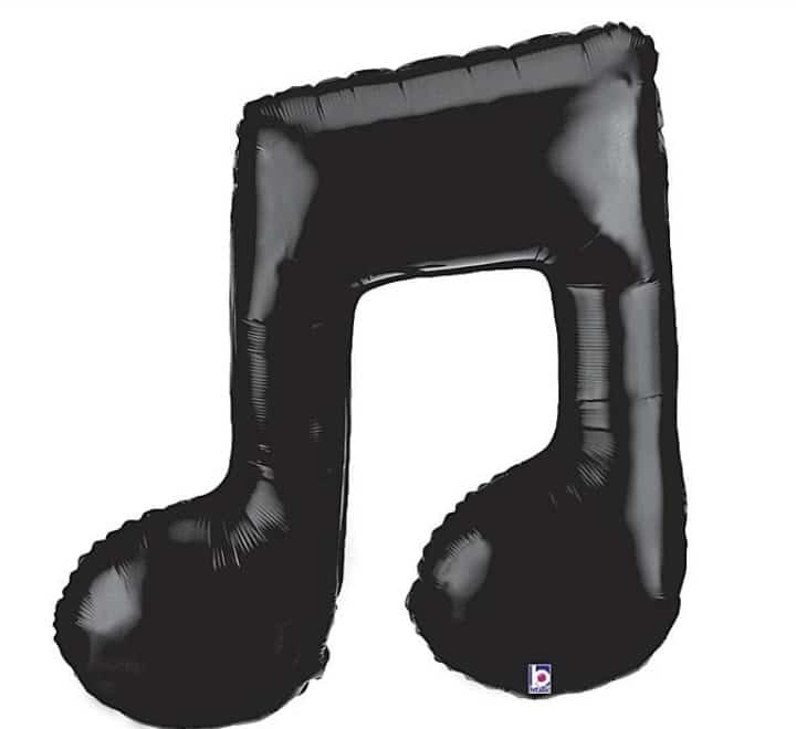Music Note Balloon - PARTY BALLOONS BY Q